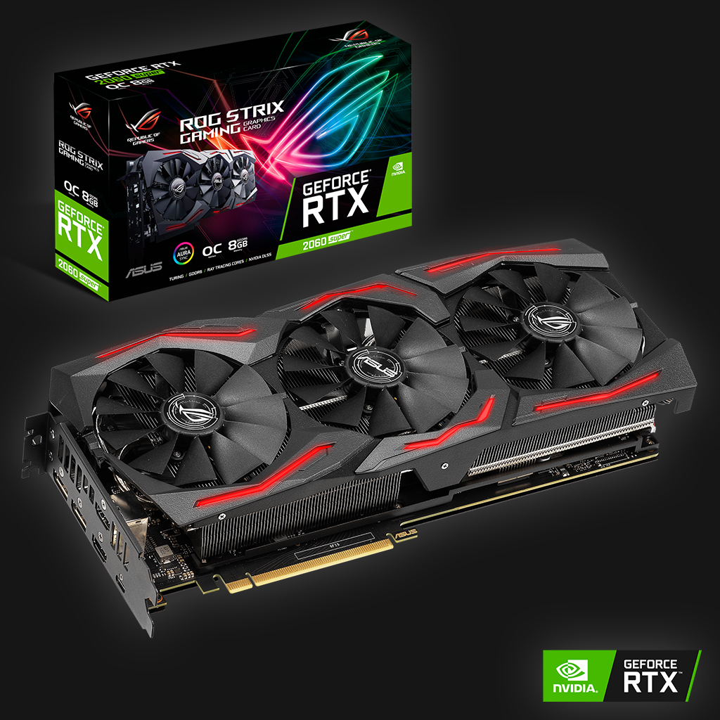 Asus GeForce RTX 2060S 8GB ROG Strix Asus GeForce RTX 2060S 8GB ROG Strix
